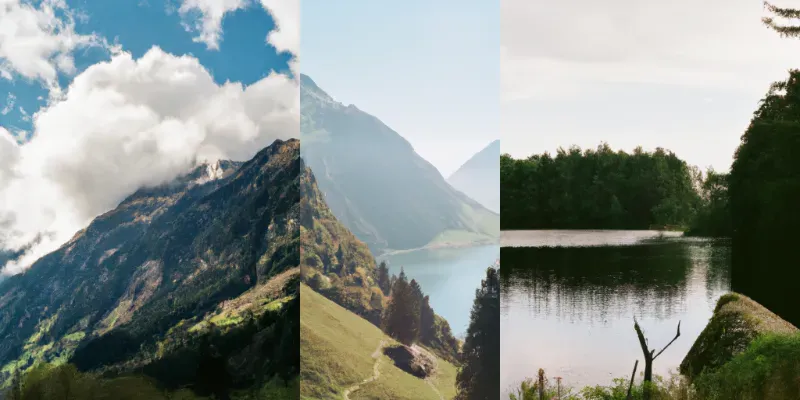 Photoreal Realistic Landscape Film Photography DALL·E Prompt | PromptBase