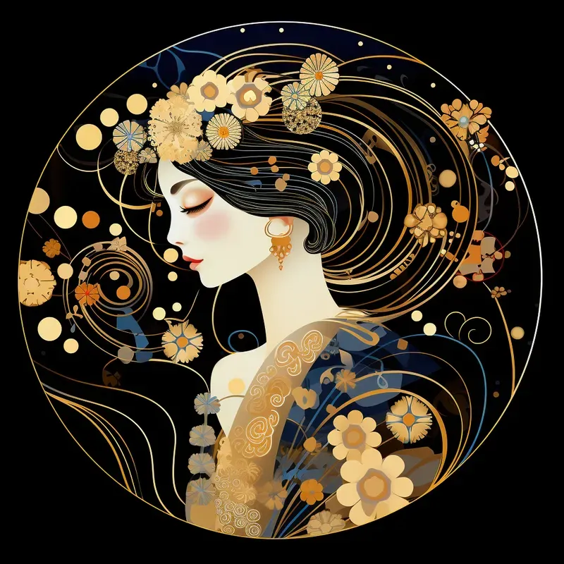 Circular Shape Pics Profiles Midjourney Prompt | PromptBase