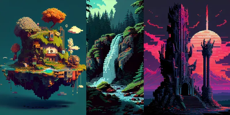 Pixelarts 8-bit Style Midjourney Prompt | PromptBase