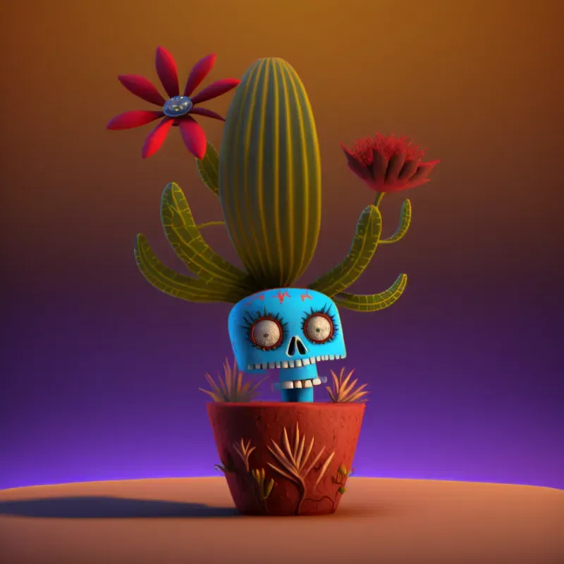 Pixar 3D Plants Midjourney Prompt | PromptBase