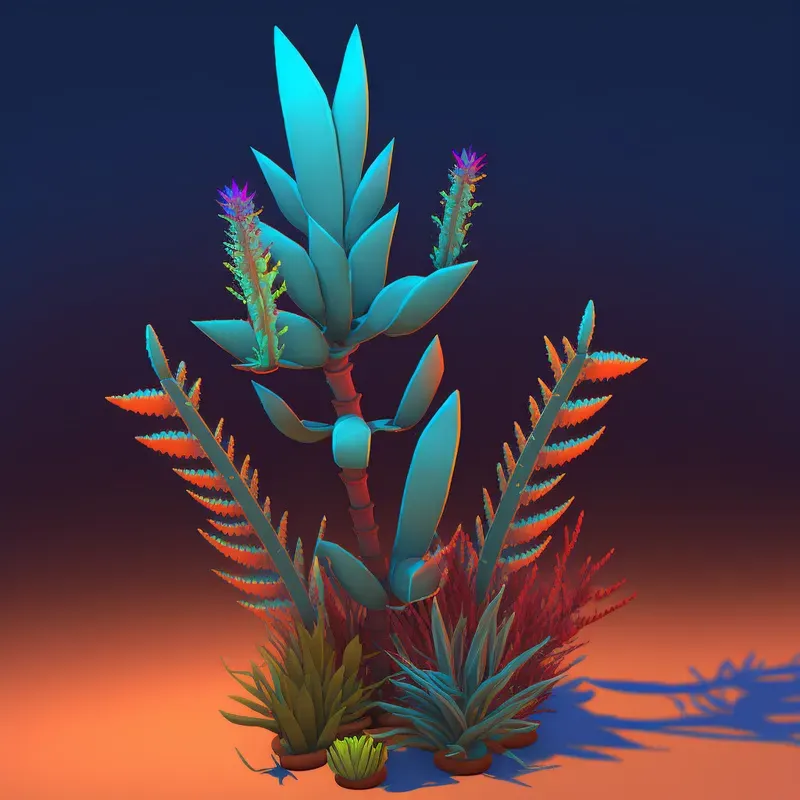 Pixar 3D Plants Midjourney Prompt | PromptBase