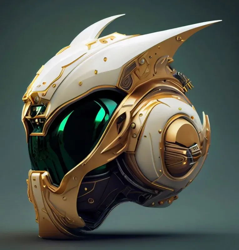 Future Tech Helmets Midjourney Prompt | PromptBase