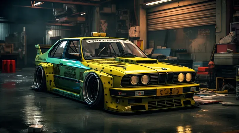 Cyberpunk Custom Cars Midjourney Prompt | PromptBase