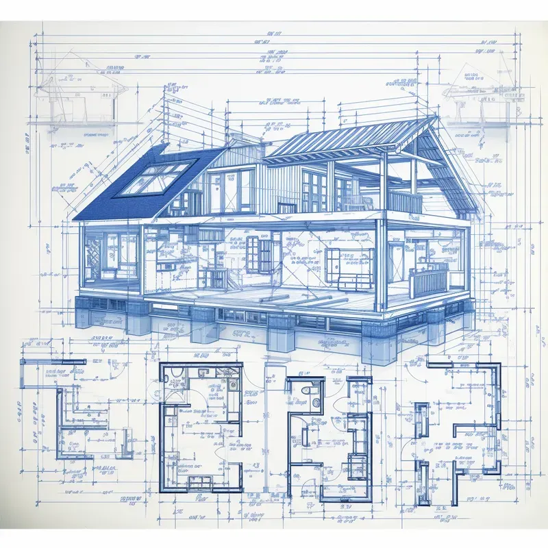 Custom Blueprint Schematics Midjourney Prompt | PromptBase