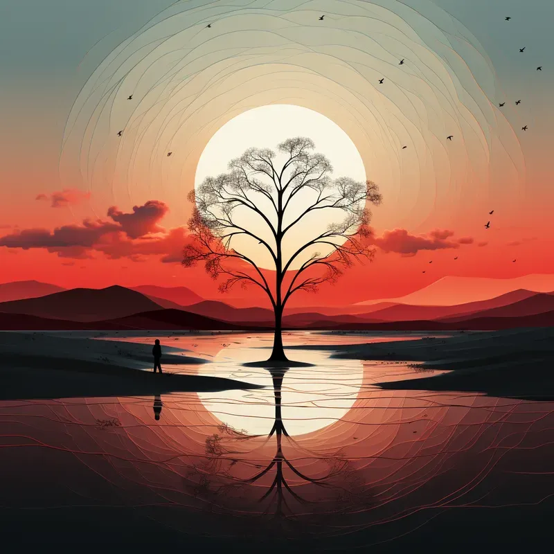 Minimal Symbolic Artworks Midjourney Prompt | PromptBase