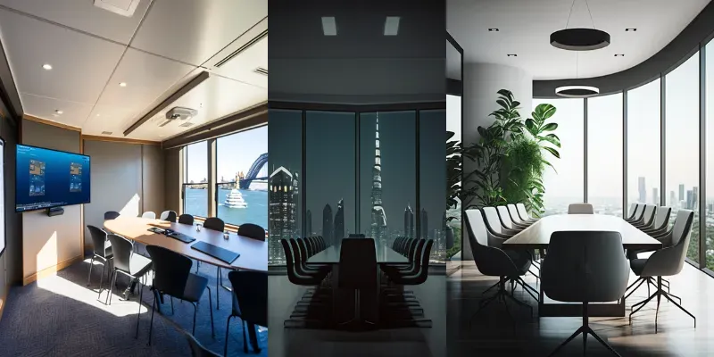 Professional Webex Backgrounds Midjourney Prompt | PromptBase