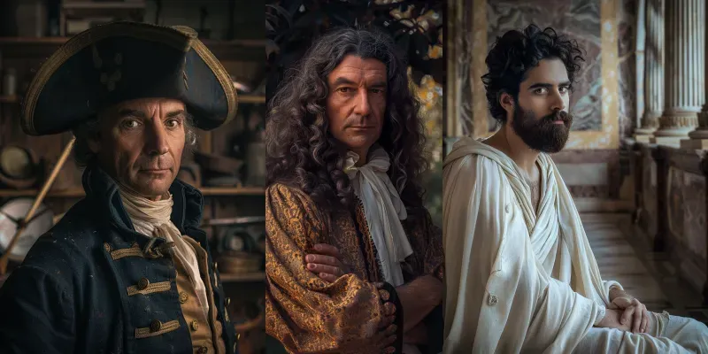 Historical Portraits Generator App | PromptBase