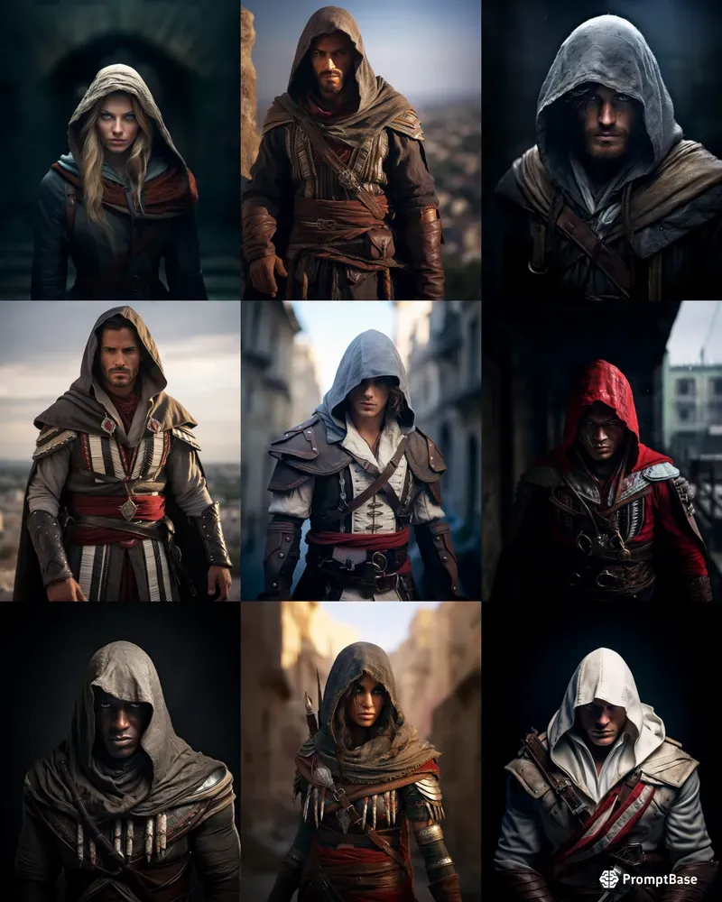 Countries As Assassins Creed Midjourney Prompt | PromptBase