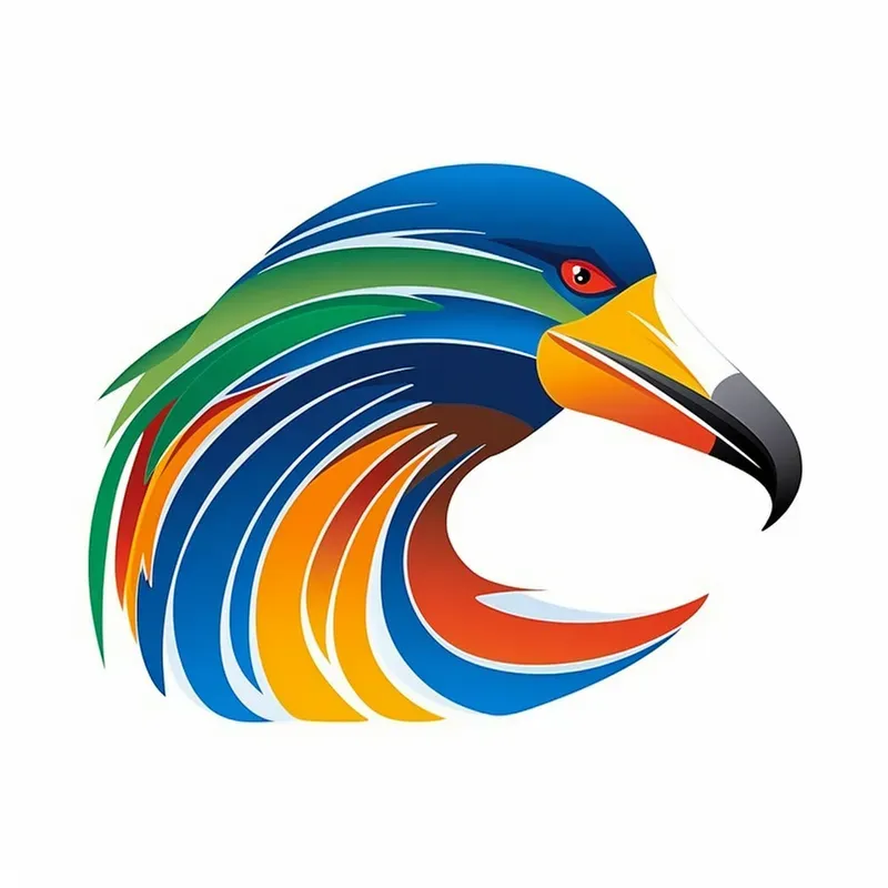 Abstract Animal Logos Inspired By Milton Midjourney Prompt | PromptBase