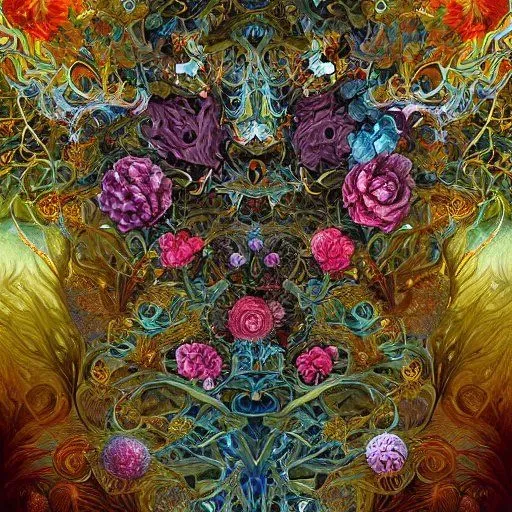 Busy Psychedelic Patterns Stable Diffusion Prompt | PromptBase