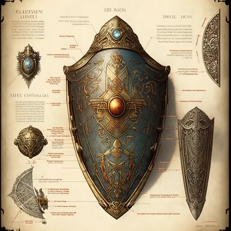 DnD Equipment Illustrations Midjourney Prompt | PromptBase