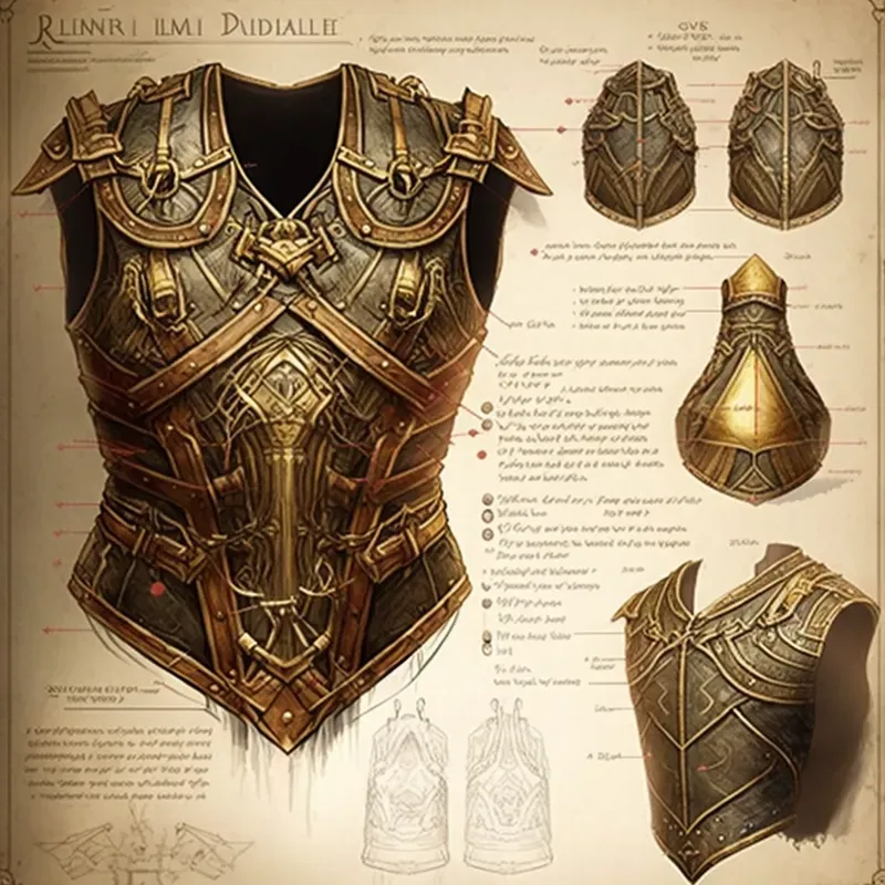 DnD Equipment Illustrations Midjourney Prompt | PromptBase