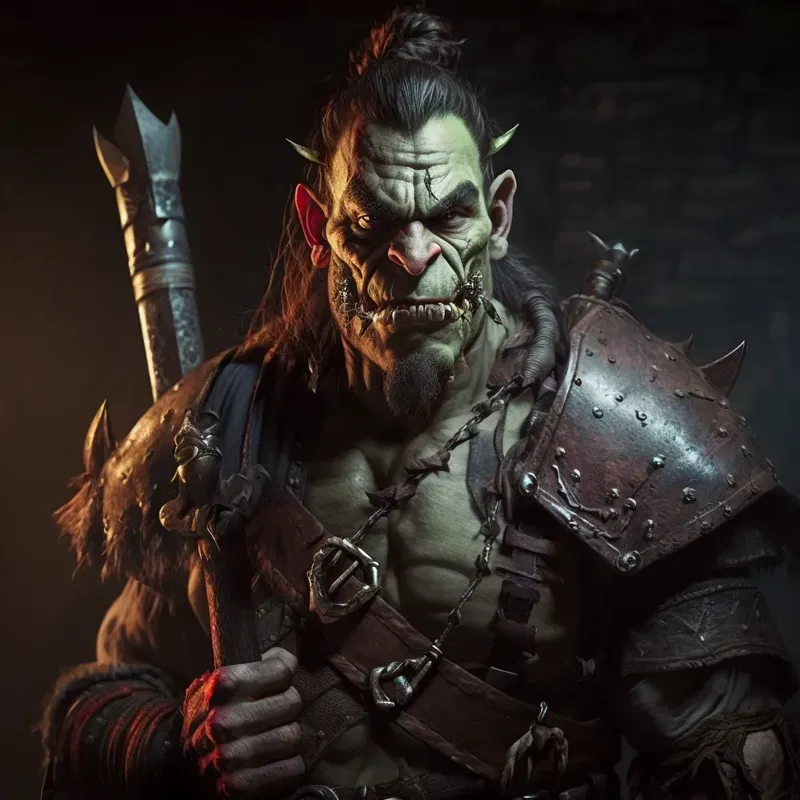 DnD Fantasy Race Class Portraits Midjourney Prompt | PromptBase