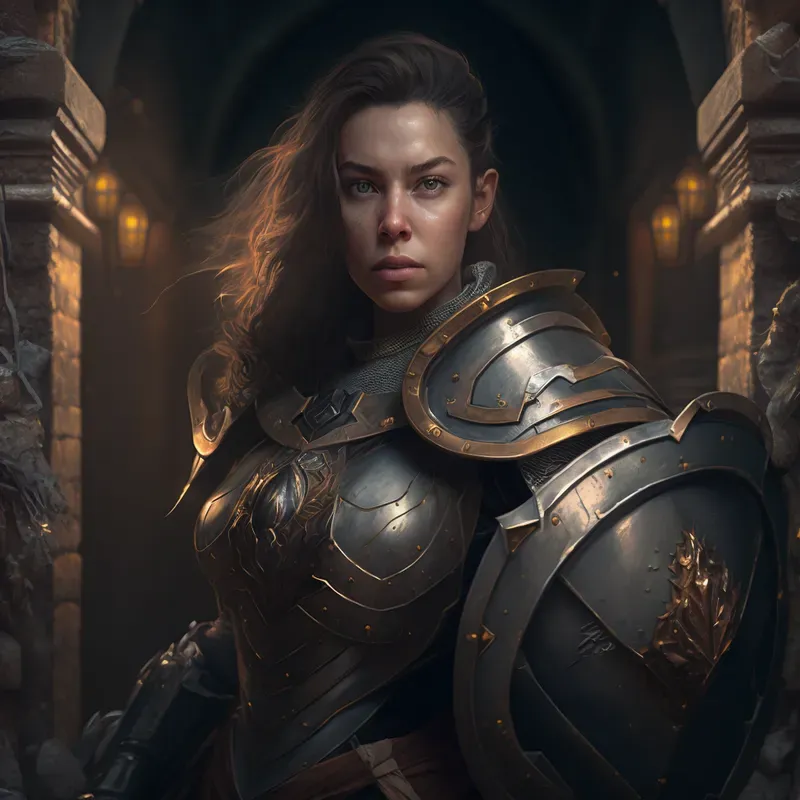 DnD Fantasy Race Class Portraits Midjourney Prompt | PromptBase