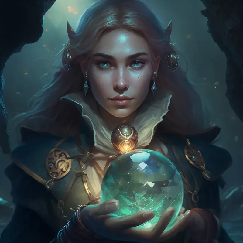 DnD Fantasy Race Class Portraits Midjourney Prompt | PromptBase