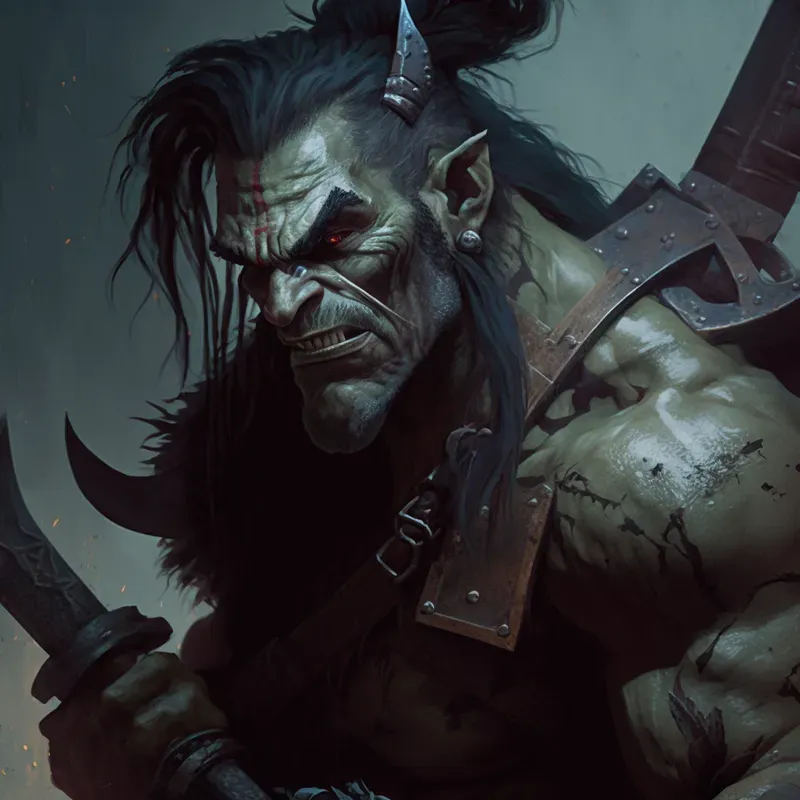 DnD Fantasy Race Class Portraits Midjourney Prompt | PromptBase