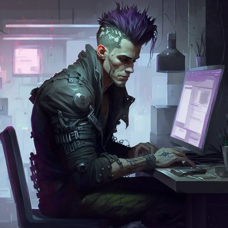 Shadowrun Character Portraits Midjourney Prompt | PromptBase