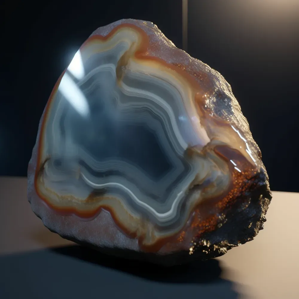 Natural Ore Display Photographs Midjourney Prompt | PromptBase