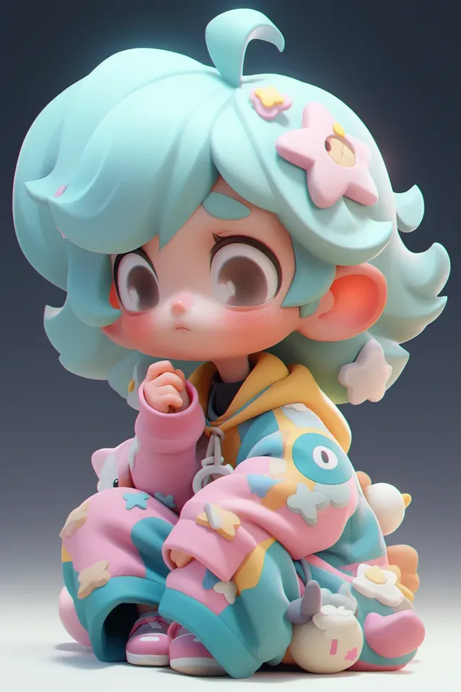 3D Blind Boxed Character Designs Midjourney Prompt | PromptBase