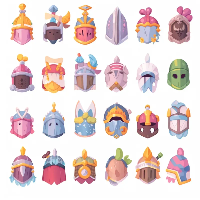Clash Royale Game Asset Designs Midjourney Prompt | PromptBase