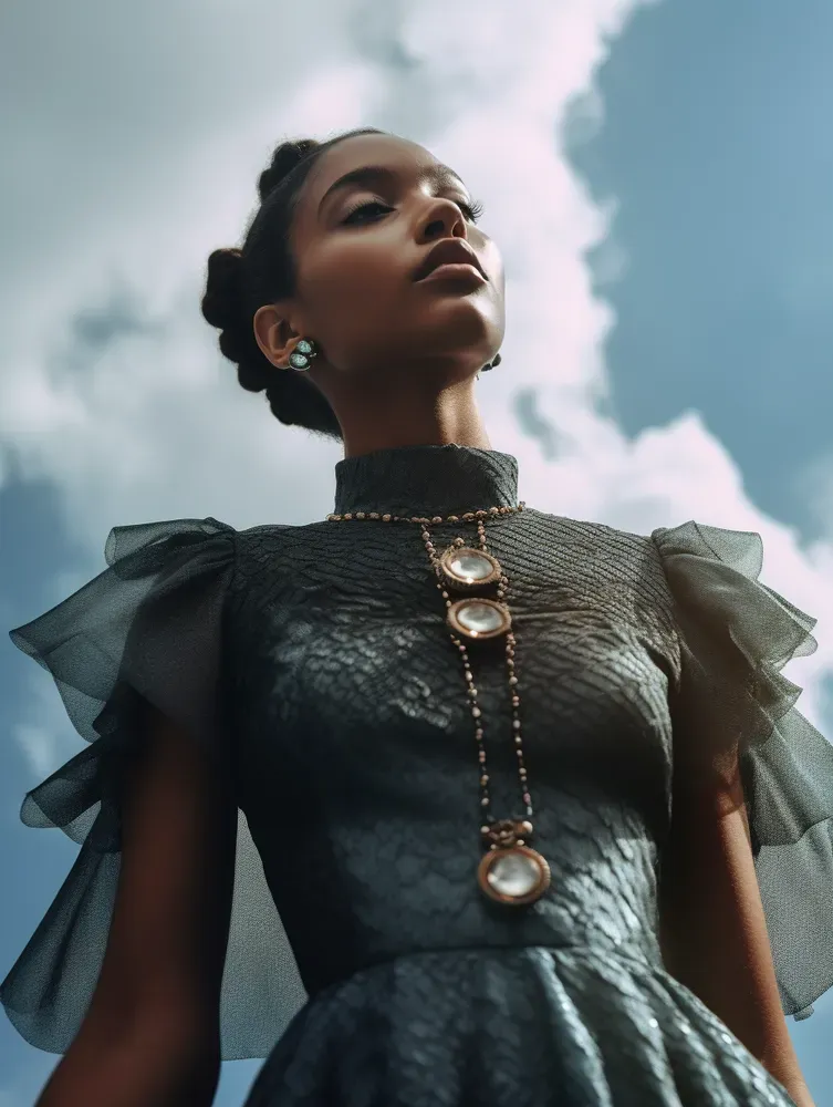 Model Pose Photographs Midjourney Prompt | PromptBase