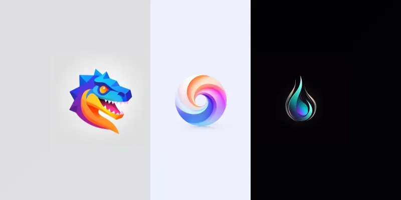 Bright Minimalistic Icon Logos Midjourney Prompt | PromptBase