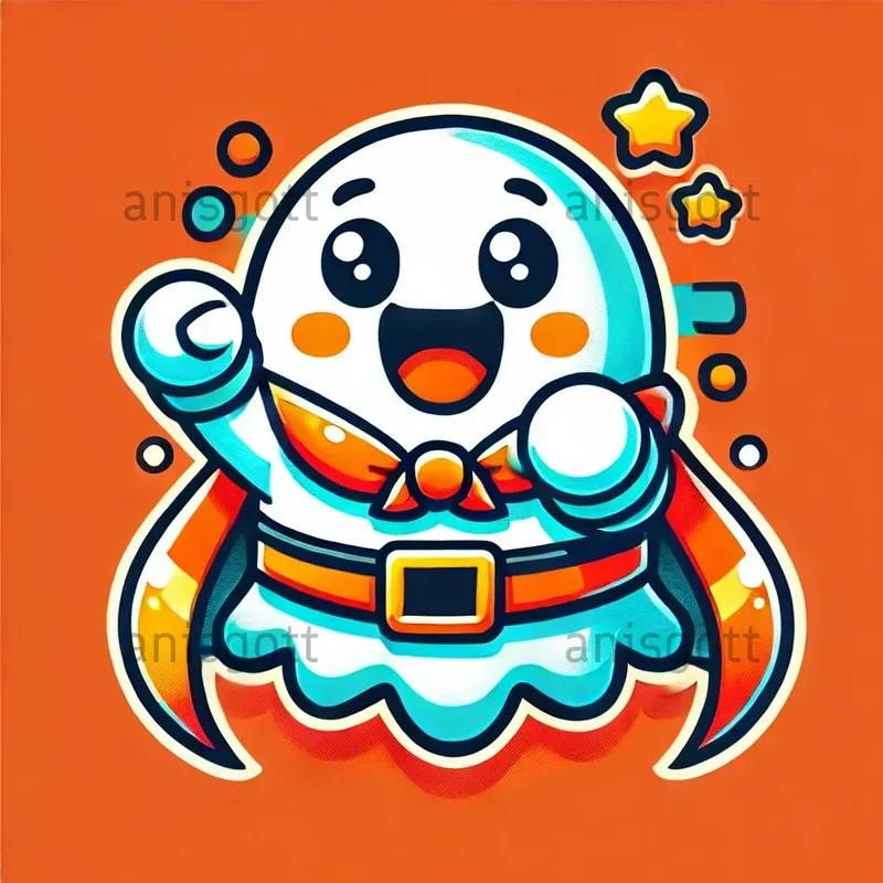 Cheerful Halloween Chibi Ghosts Cliparts DALL·E Prompt | PromptBase