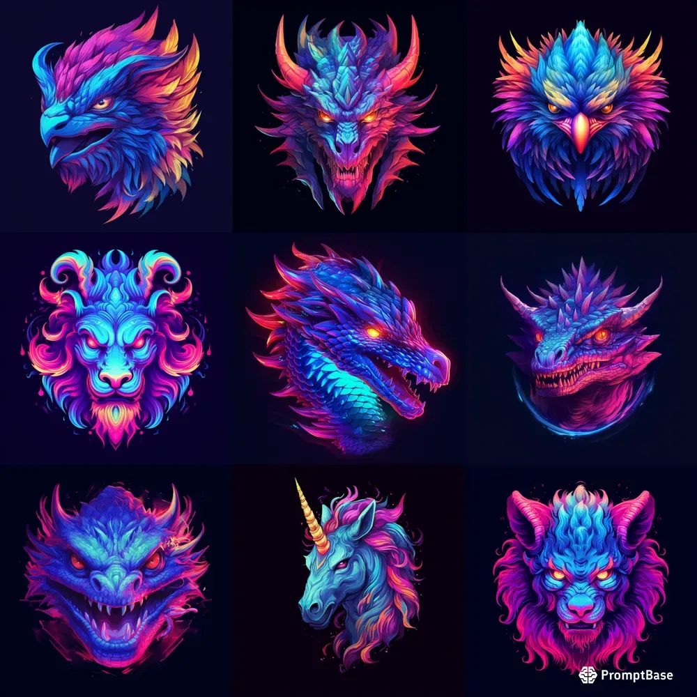 Mythical Creatures Tshirt Designs Midjourney Prompt | PromptBase