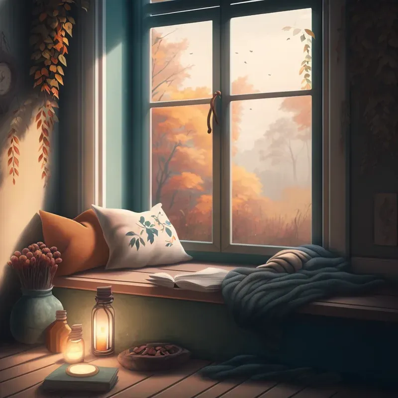Relaxing Ambience Backgrounds Midjourney Prompt | PromptBase
