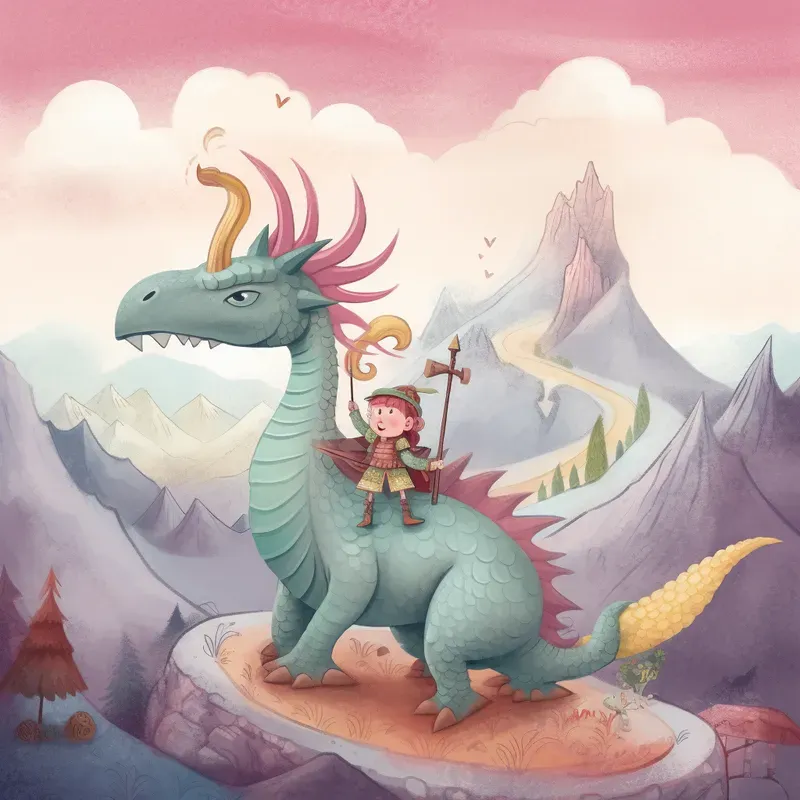 Whimsical Childrens Book Illustrations Midjourney Prompt | PromptBase