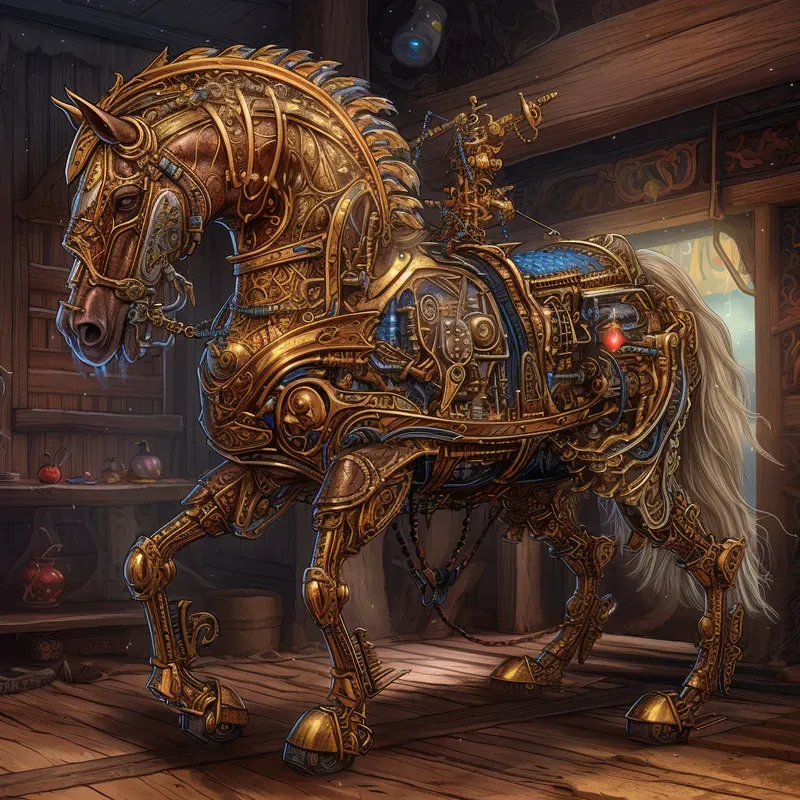 Magical Steampunk Inventions Midjourney Prompt Promptbase