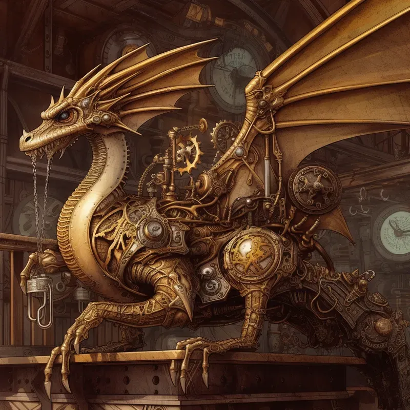 Magical Steampunk Inventions Midjourney Prompt | PromptBase