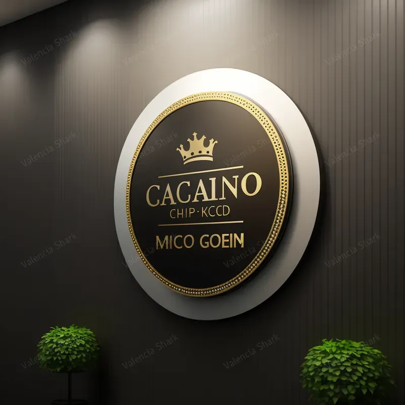 Metallic Round Signboard Wall-mounted Midjourney Prompt | PromptBase