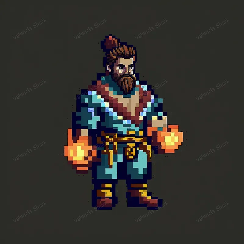 16-bit Pixel Art Midjourney Prompt | PromptBase