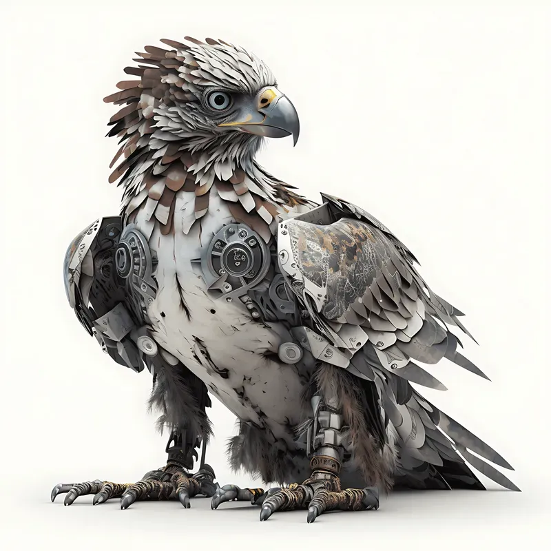 Futuristic Cyborg Animals Midjourney Prompt | PromptBase