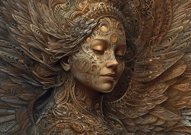 Fibonacci Patterns Midjourney Prompt | PromptBase