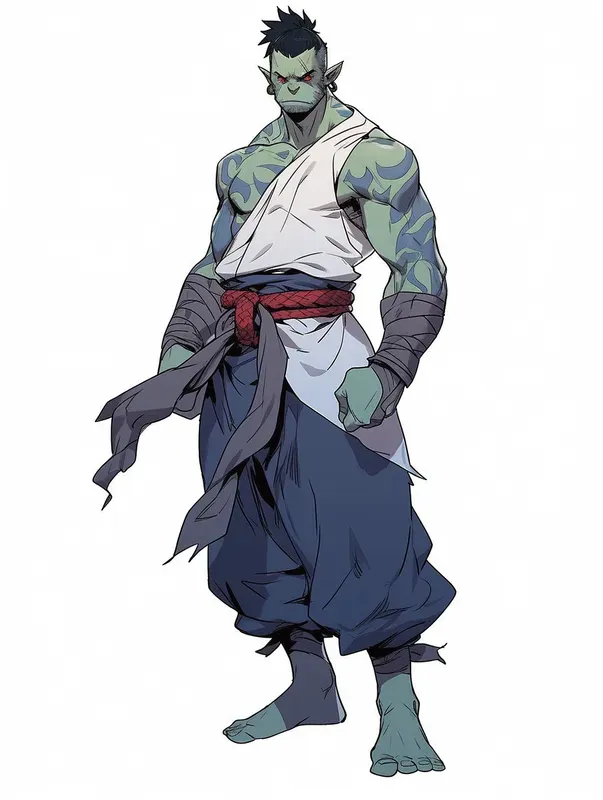 DnD Npc Character Art Illustrations Midjourney Prompt | PromptBase