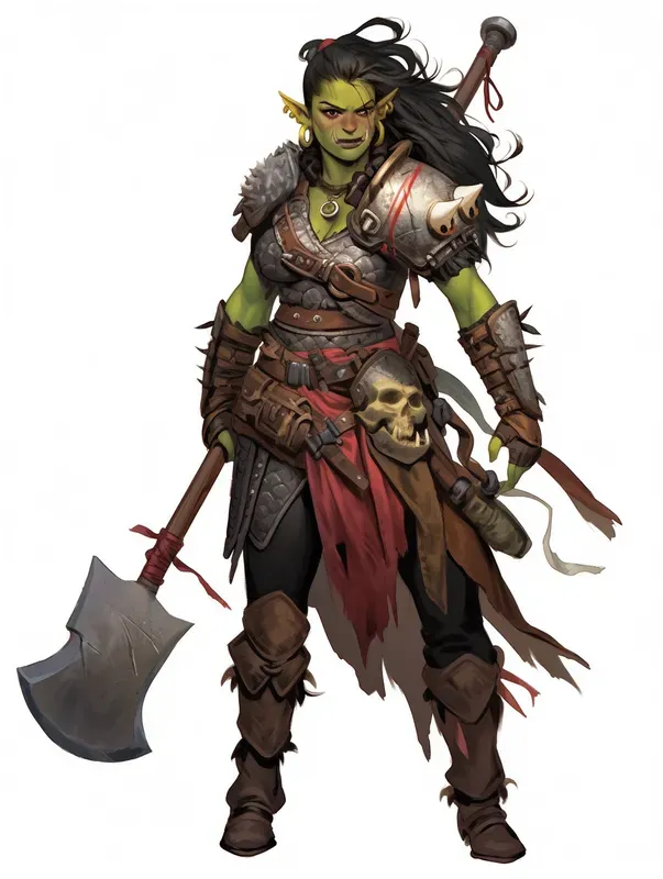 DnD Pc Character Art Illustrations Midjourney Prompt | PromptBase