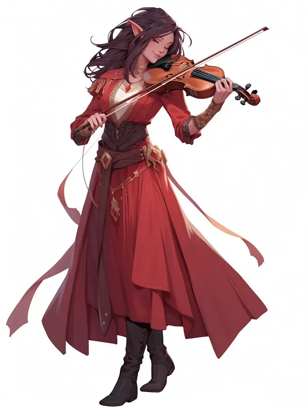 DnD Pc Character Art Illustrations Midjourney Prompt | PromptBase