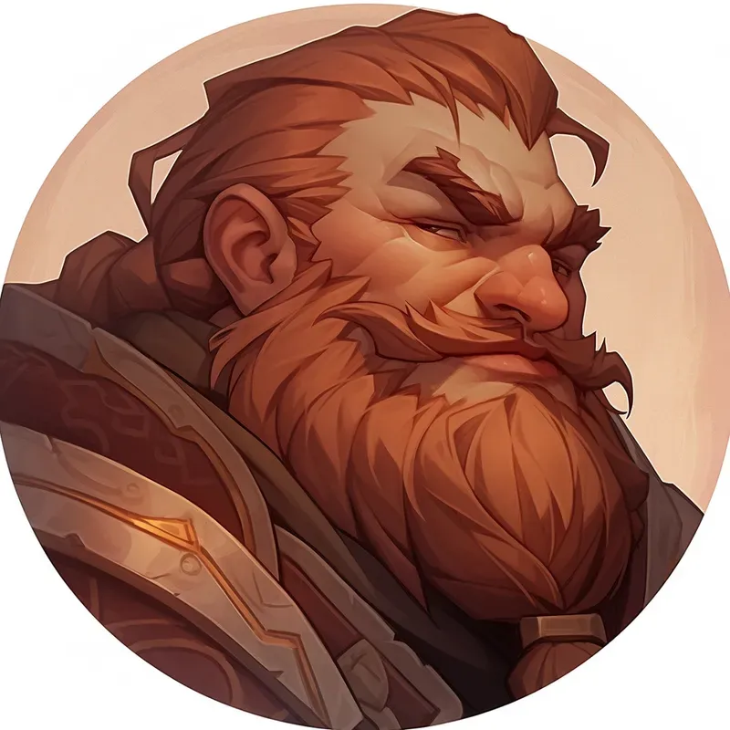 DnD Game Circle Icons Tokens Midjourney Prompt | PromptBase