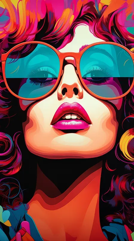 Psychedelic 70s Pop Art Posters Midjourney Prompt | PromptBase