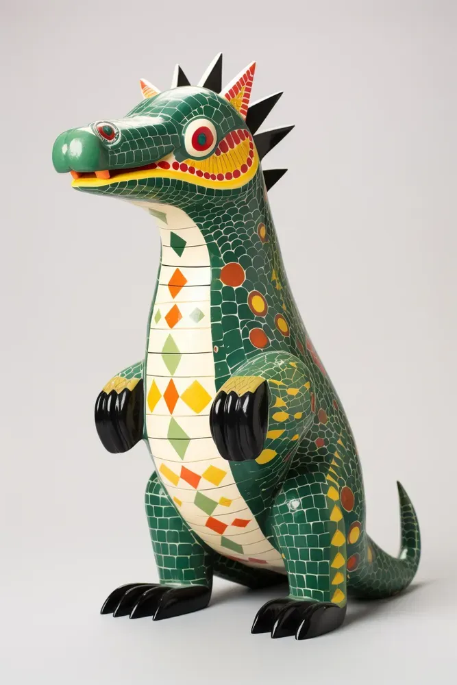 Oaxacan Alebrijes Mexican Wood Figures Midjourney Prompt | PromptBase