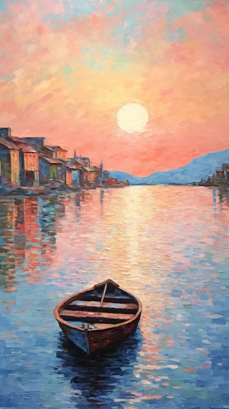 Impressionist Painting Poster Printables Midjourney Prompt | PromptBase