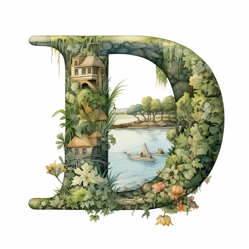 Illustrated Storybook Letters Alphabets Midjourney Prompt | PromptBase