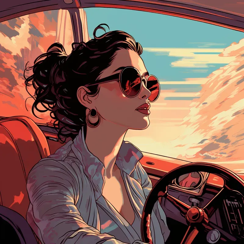 Lofi Style Noir Animation Stills Midjourney Prompt | PromptBase