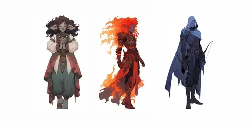 DnD Pc Character Art Illustrations Midjourney Prompt | PromptBase