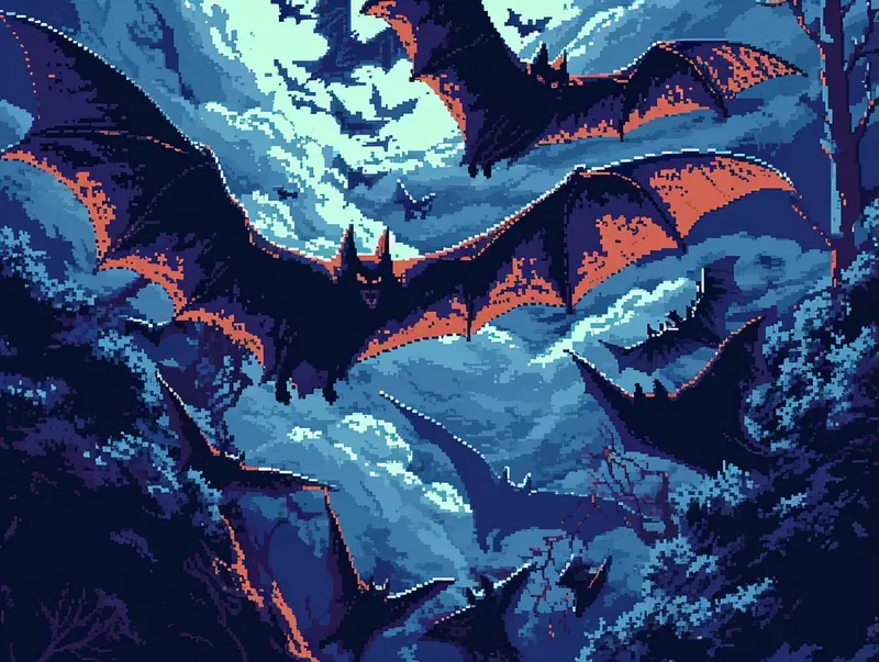 Gothic Pixel Video Game Art Midjourney Prompt | PromptBase