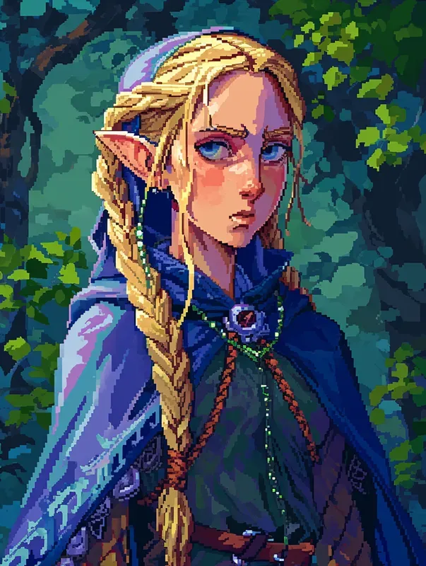 Fantasy Pixel Portraits DnD Jrpgs Midjourney Prompt | PromptBase