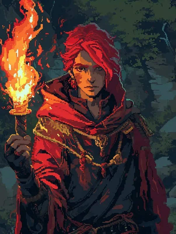 Fantasy Pixel Portraits DnD Jrpgs Midjourney Prompt | PromptBase