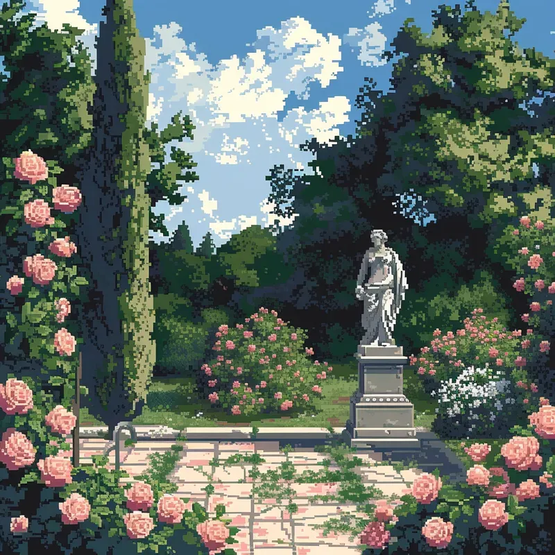 Modern Pixel Art Environments Midjourney Prompt | PromptBase